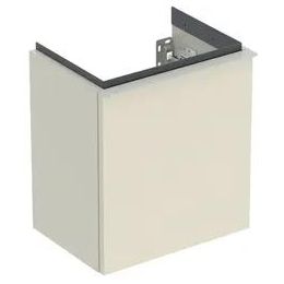 Geberit iCon Handwaschbecken-Unterschrank 502300JL1 37x41,5x27,9cm, 1 T&uuml;r, Anschlag rechts, sand hochgl&auml;nzend, Griff sand matt