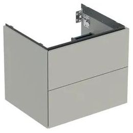 Geberit One Waschtisch-Unterschrank 505261007 59,2 x 50,4 x 47 cm, greige/lackiert matt, 2 Schubladen