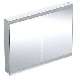 Geberit One Spiegelschrank 505805001 120 x 90 x 15 cm, Aluminium eloxiert, mit ComfortLight, 2 T&uuml;ren