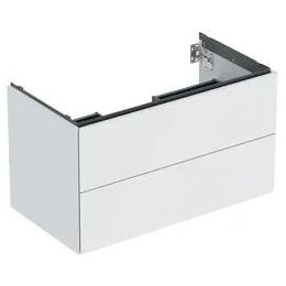 Geberit One Waschtisch-Unterschrank 505263002 88,8 x 50,4 x 47 cm, wei&szlig;/lackiert matt, 2 Schubladen