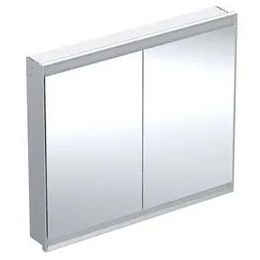 Geberit One Spiegelschrank 505804001 105 x 90 x 15 cm, Aluminium eloxiert, mit ComfortLight, 2 T&uuml;ren