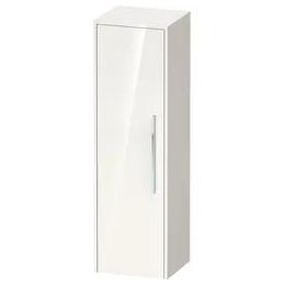 Duravit D-Code Halbhochschrank DC1338L10220000 Griff Chrom, Wei&szlig; Hochglanz, 400x1320x36 mm