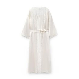 Intimissimi Dressing Gown 'Ethereal Embrace' female White size S/M
