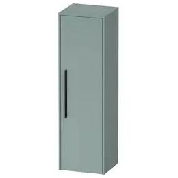 Duravit D-Code Halbhochschrank DC1338RBDHG0000 Griffe Diamantschwarz, Fjordgr&uuml;n Matt, 400x1320x36 mm