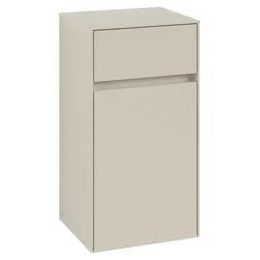Villeroy & Boch Villeroy und Boch Collaro Seitenschrank C03200VN 40,4x74,8x34,9cm, Anschlag links, cashmere grey