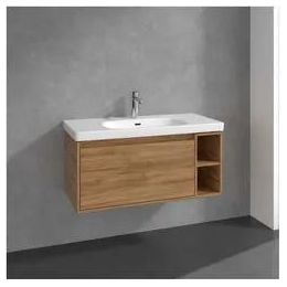 Villeroy & Boch Villeroy und Boch Skyla Waschtischunterschrank C79100RH 1 Auszug, 972 x 436 x 439 mm, Kansas Oak