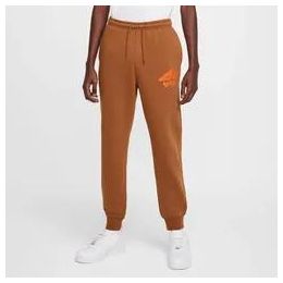 Nike Sportswear Club Jogginghose Herren 281 - lt british tan/safety orange XS