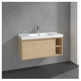 Villeroy & Boch Villeroy und Boch Skyla Waschtischunterschrank C79100VJ 1 Auszug, 972 x 436 x 439 mm, Nordic Oak