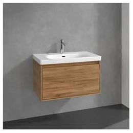 Villeroy & Boch Villeroy und Boch Skyla Waschtischunterschrank C78600RH 1 Auszug, 772 x 436 x 439 mm, Kansas Oak