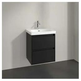Villeroy & Boch Villeroy und Boch Skyla Waschtischunterschrank C79300VL 2 Ausz&uuml;ge, 522 x 596 x 424 mm, Volcano Black