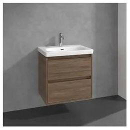 Villeroy & Boch Villeroy und Boch Skyla Waschtischunterschrank C79500VH 2 Ausz&uuml;ge, 622 x 596 x 439 mm, Arizona Oak