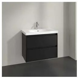 Villeroy & Boch Villeroy und Boch Skyla Waschtischunterschrank C79600VL 2 Ausz&uuml;ge, 772 x 596 x 439 mm, Volcano Black