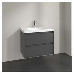 Villeroy & Boch Villeroy und Boch Skyla Waschtischunterschrank C79600VR 2 Ausz&uuml;ge, 772 x 596 x 439 mm, Graphite