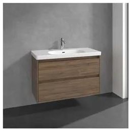 Villeroy & Boch Villeroy und Boch Skyla Waschtischunterschrank C79900VH 2 Ausz&uuml;ge, 972 x 596 x 439 mm, Arizona Oak
