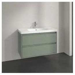 Villeroy & Boch Villeroy und Boch Skyla Waschtischunterschrank C79900AF 2 Ausz&uuml;ge, 972 x 596 x 439 mm, Soft Green