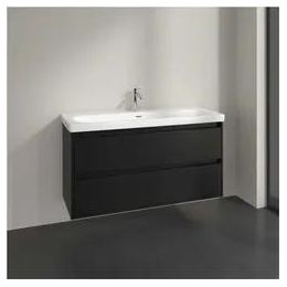 Villeroy & Boch Villeroy und Boch Skyla Waschtischunterschrank C80000VL 2 Ausz&uuml;ge, 1172 x 596 x 439 mm, Volcano Black