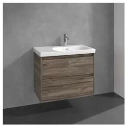 Villeroy & Boch Villeroy und Boch Skyla Waschtischunterschrank C79700RK 2 Ausz&uuml;ge, 772 x 596 x 439 mm, Stone Oak