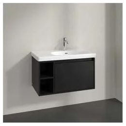 Villeroy & Boch Villeroy und Boch Skyla Waschtischunterschrank C78700VL 1 Auszug, 772 x 436 x 439 mm, Volcano Black