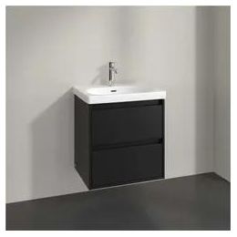 Villeroy & Boch Villeroy und Boch Skyla Waschtischunterschrank C79400VL 2 Ausz&uuml;ge, 572 x 596 x 439 mm, Volcano Black
