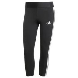 Adidas Essentials 3-Streifen 3/4 Leggings Damen JV6753 - black XS