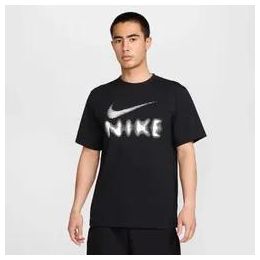 Nike Hyverse Dri-FIT UV Versatile kurzarm Trainingsshirt Herren 010 - black XXL