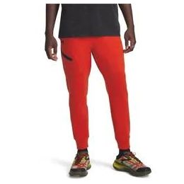 Under Armour Unstoppable Fleece Jogginghose Herren 842 - surplus orange/black L