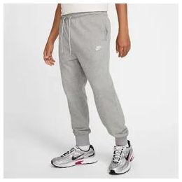 Nike Club French Terry Jogginghose Herren 063 - dk grey heather/lt smoke grey/white S