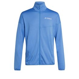 adidas terrex Athletic Fleece Jacket 'Xperior' male Blue size XXXL