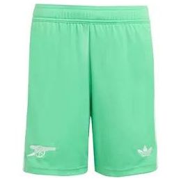 Adidas Originals FC Arsenal Ausweich Torwartshorts 2025/26 Kinder JI9534 - semi screaming green/white 164