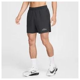 Nike Challenger Dri-FIT 5BF Flash Shorts Herren 070 - dk smoke grey/reflective silv L