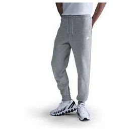 Nike Club Fleece Jogginghose Herren 063 - dk grey heather/lt smoke grey/white M