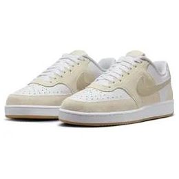 Nike Court Vision Low Sneaker Damen 110 - pale ivory/lt orewood brn-white 43