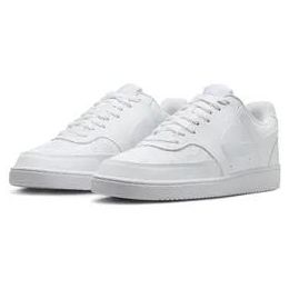Nike Court Vision Low Sneaker Damen 100 - white/white-white 44.5