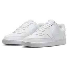 Nike Court Vision Low Sneaker Damen 100 - white/white-white 36