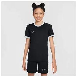 Nike Academy 25 Dri-FIT Trainingsshirt Kinder 010 - black/wolf grey/white/white XS (122-128 cm)