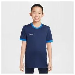 Nike Academy 25 Dri-FIT Trainingsshirt Kinder 410 - midnight navy/royal blue/white/white L (147-158 cm)