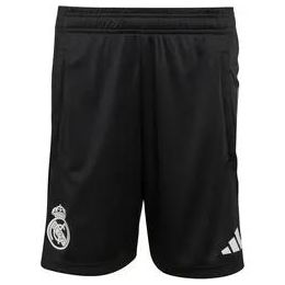 Adidas Real Madrid Trainingsshorts 2025/26 Kinder JZ9014 - black 116