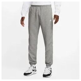 Nike Club Fleece Jogginghose Herren 063 - dk grey heather/lt smoke grey/white S