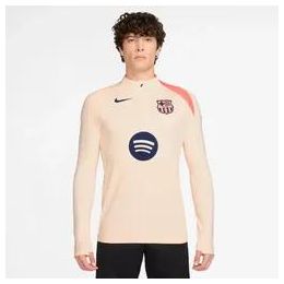 Nike FC Barcelona Dri-FIT Strike Ausweich Trainingsshirt Herren 808 - crimson tint/bright mango/midnight navy L