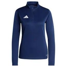 Adidas Entrada 26 langarm Trainingsshirt Damen JZ6642 - team navy blue 2/white M