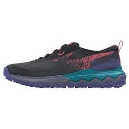 Mizuno Wave Ibuki 5 Trailrunning-Schuhe Damen 71 - baritone blue/striking coral/iris bloom 39