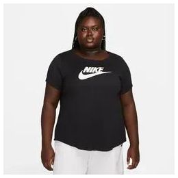 Nike Sportswear Essentials T-Shirt Damen 010 - black/white 2X