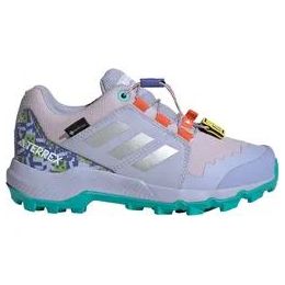 Adidas TERREX x Minecraft Gore-Tex Wanderschuhe Kinder JR1315 - ice lavender/matte silver/semi impact orange 35