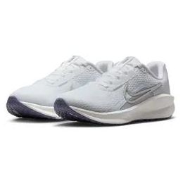 Nike Downshifter 13 Laufschuhe Damen 110 - white/metallic silver-football grey 40.5