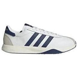 Adidas Run 76 Sneaker Herren HQ2337 - cloud white/dark blue/gold met. 42