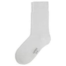 3er Pack Camano Soft Bio-Baumwolle Crew Socken Kinder 0001 - white 23-26