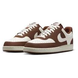 Nike Court Vision Low Premium Sneaker Damen 101 - sail/sail-cacao wow-coconut milk 36.5