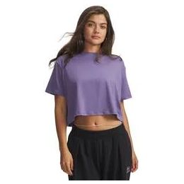 Under Armour Rival Boxy T-Shirt Damen 520 - purple luxe/purple luxe S