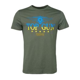 Top Gun Shirt ' TG22011 ' male Green size XXXL