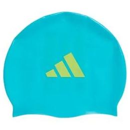 Adidas 3-Streifen Badekappe KB9509 - lucid cyan/pulse lime